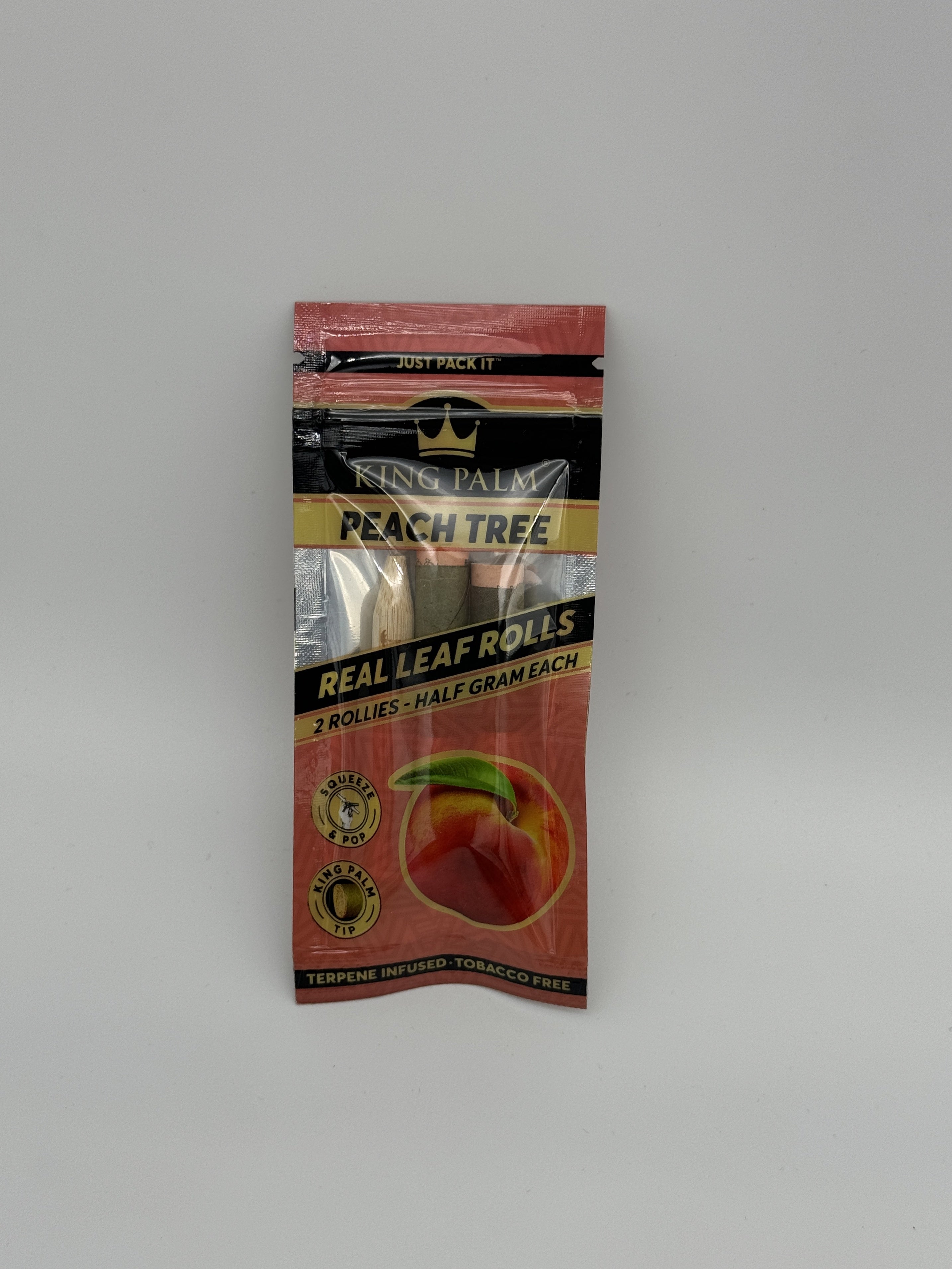 King Palm half gram 2 Rollies Peach Tree – Pumped Up Kicks Newcastle