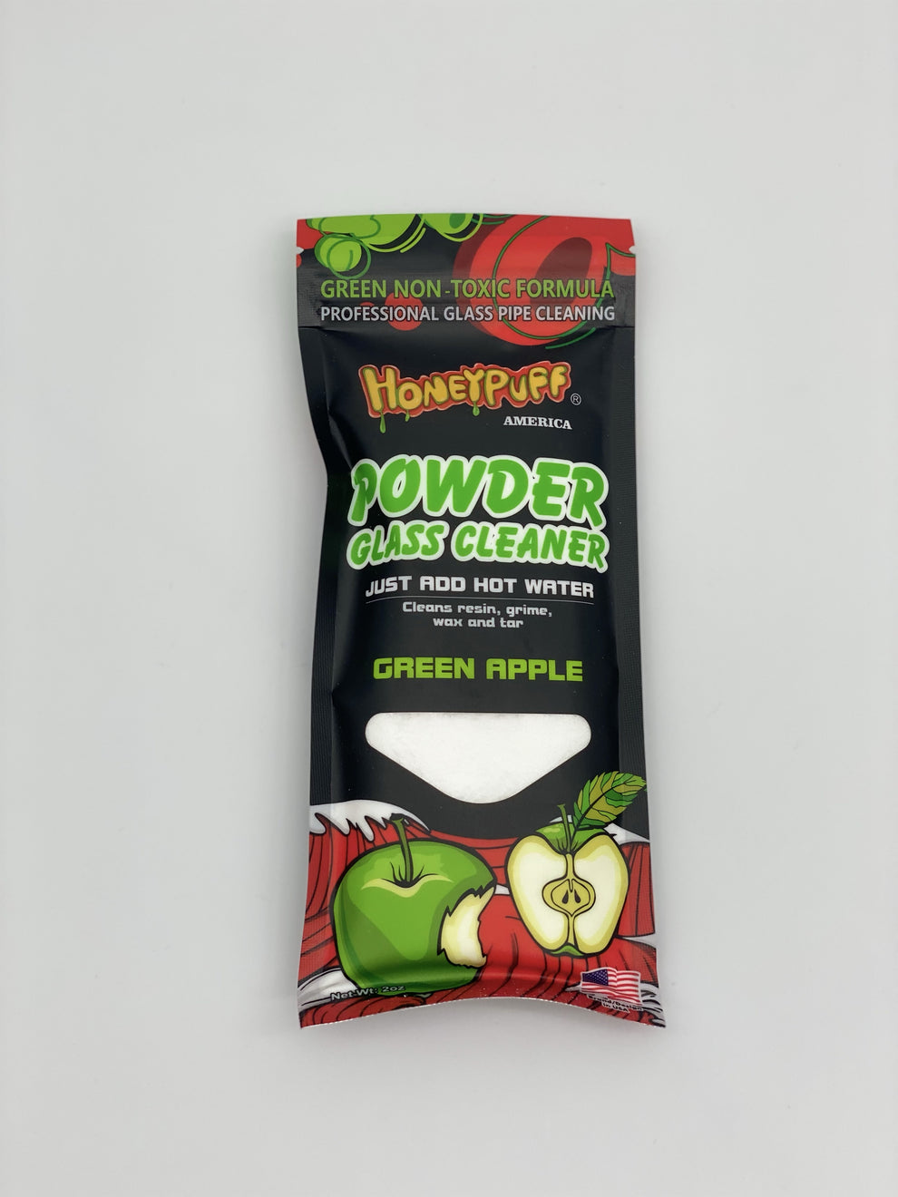 Honey Puff Powder Glass Cleaner Green Apple – Pumped Up Kicks Newcastle